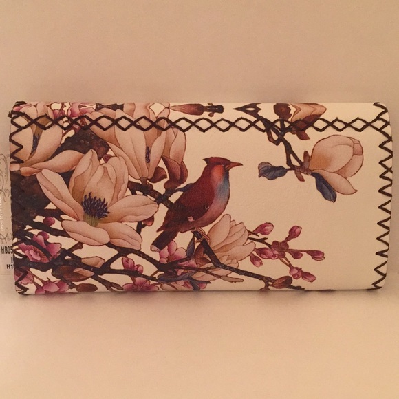 Ole | Bags | Ole Brand Boho Snap Flap Leatherette Wallet | Poshmark